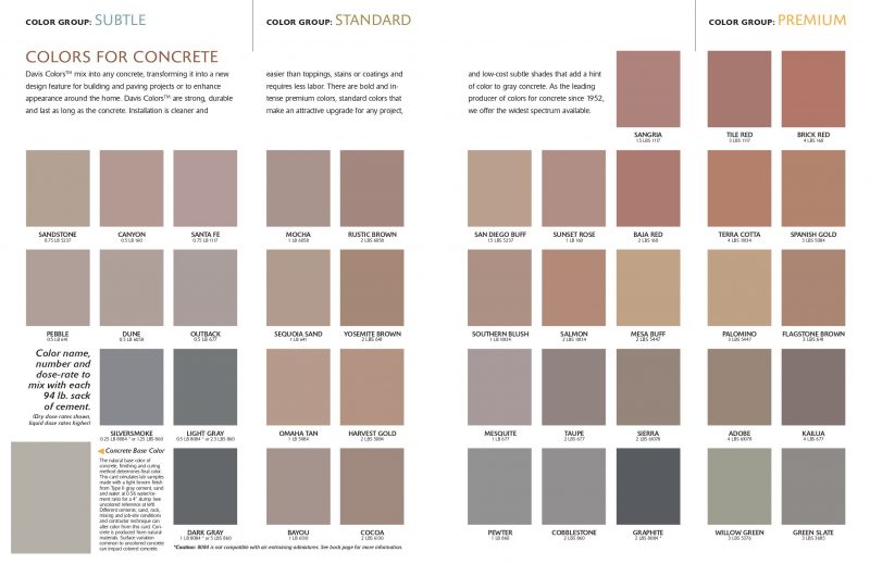 STAINED AND COLORED CONCRETE PHOTO GALLERY – Metric Concrete and Masonry